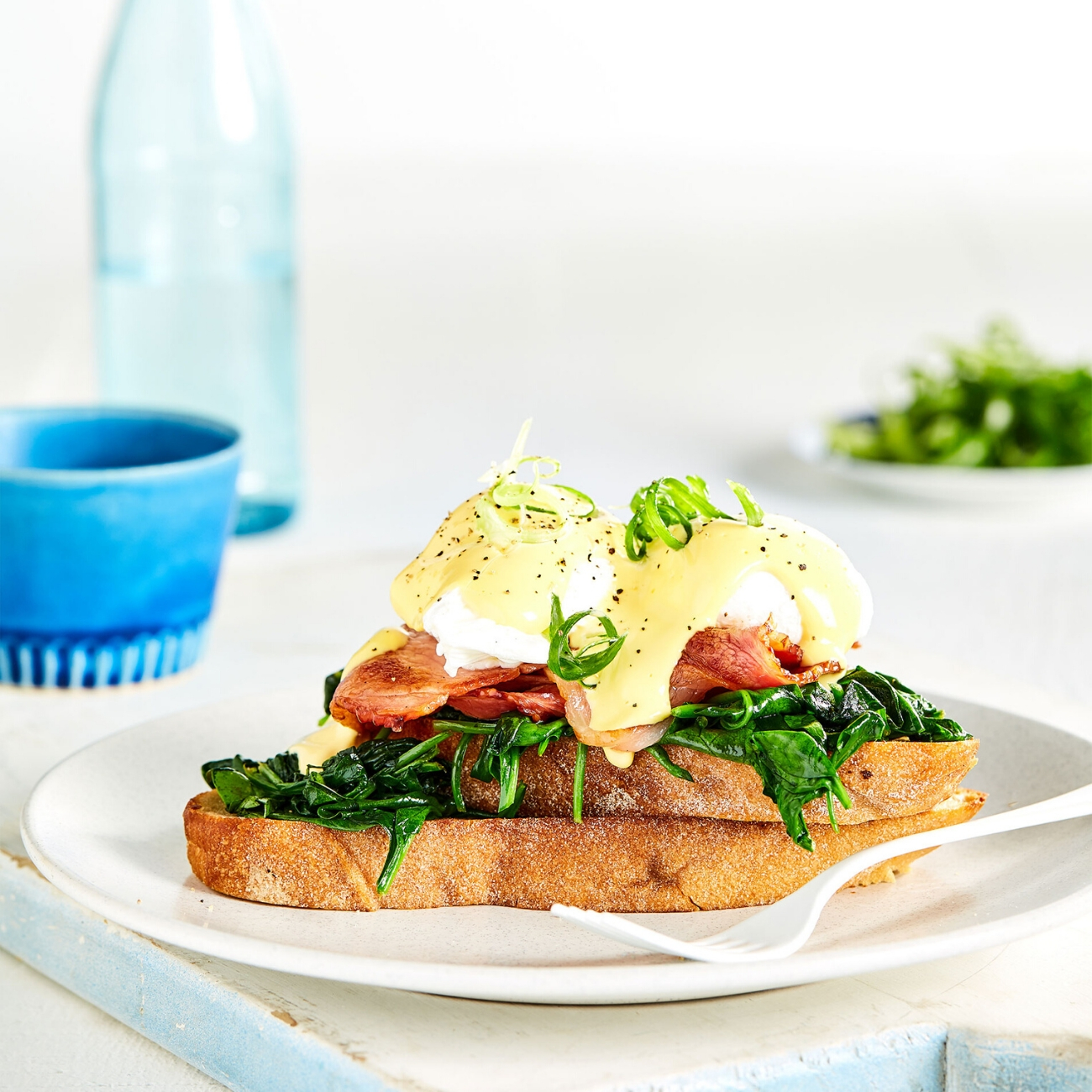 Fancy up your brekky with Eggs Florentine | Jamaica Blue UAE